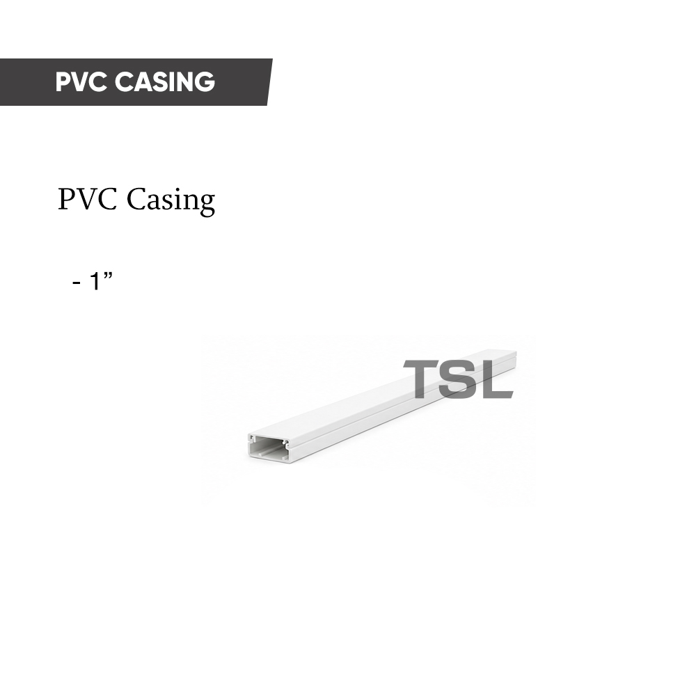 MEGA 1'' PVC Wiring Casing/PVC Trunking in Penang,Malaysia– SL LIGHTING